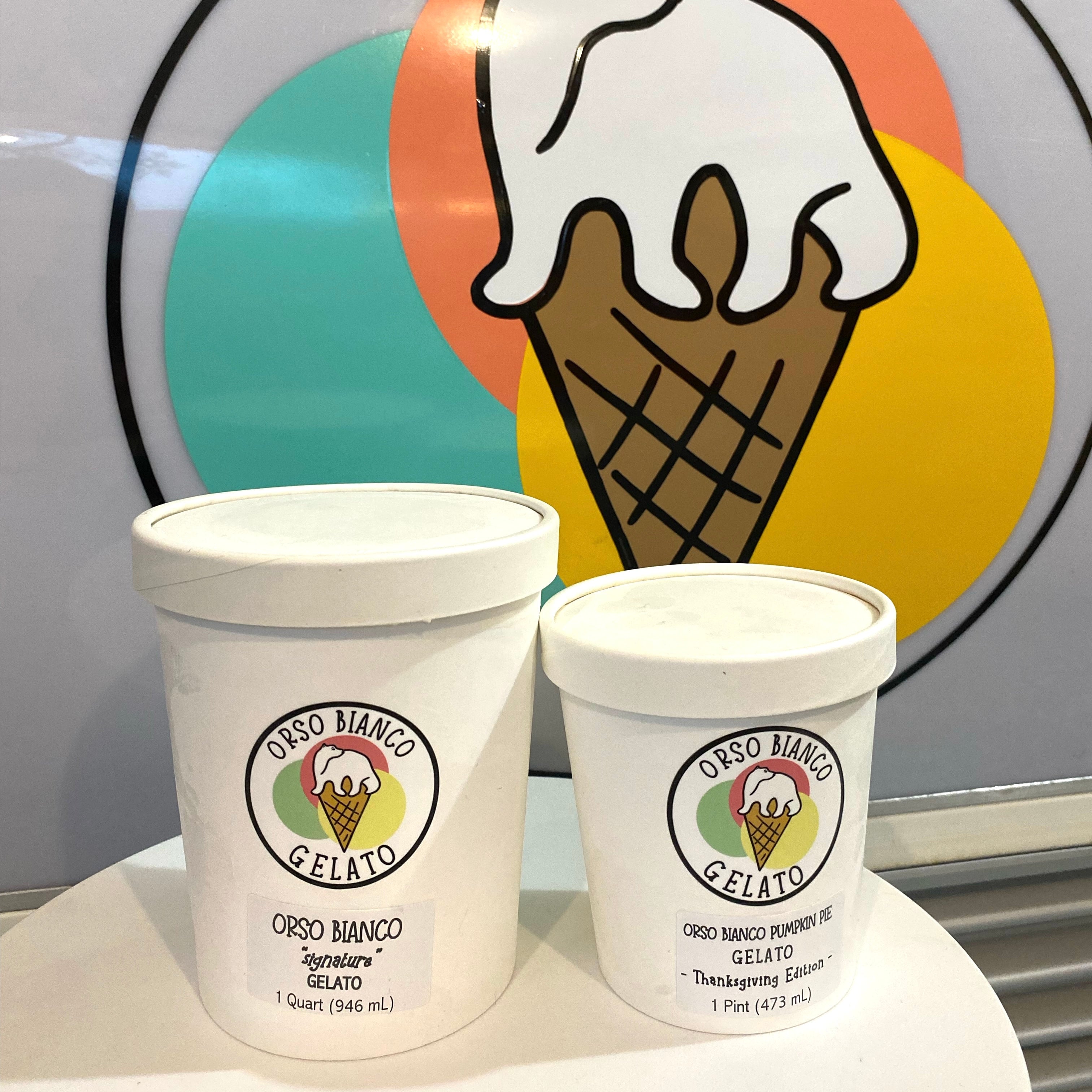Pints - READY TO GO | Orso Bianco Gelato